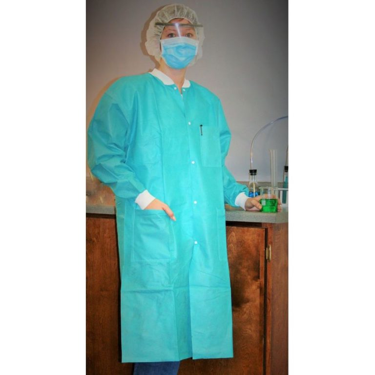 Sunlite Ultra Lab Coat 3600-360 Teal (1 bag of 10 lab coats ...