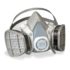 3M 5301 Disposable Half Facepiece Organic Vapor Respirator Assembly ...