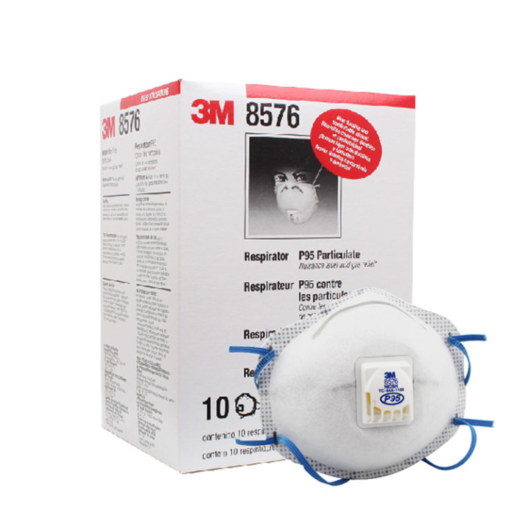 3M P95 8576 Particulate Respirators (box of 10) – CoverallsDirect ...